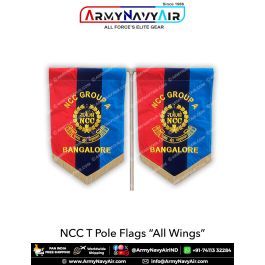 Buy Personalised NCC T Pole Flag online at ArmyNavyAir.com