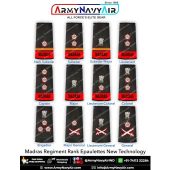 Buy Indian Army Bihar Regiment Rank Epaulettes : ArmyNavyAir.com Online ...