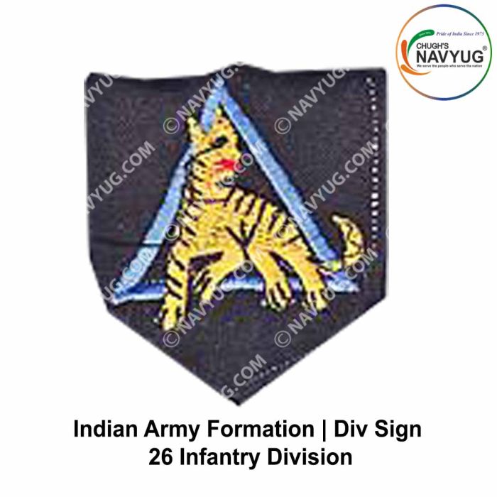 Buy 26 Inf Formation Div Sign : ArmyNavyAir.com Online at ArmyNavyAir ...