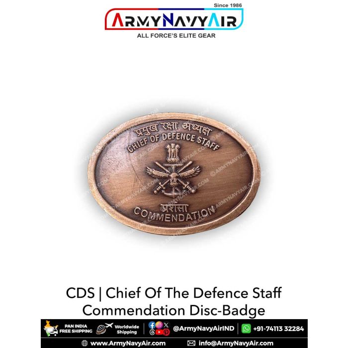 Buy CDS|Chief of the Defence Staff Commendation Disc-Badge ...
