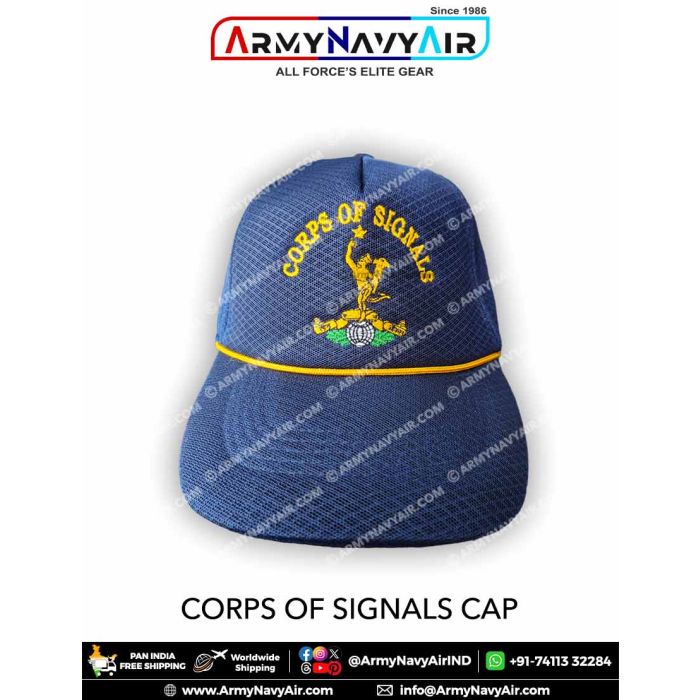Corps of Signals Cap – Indian Army Regimental Cap
