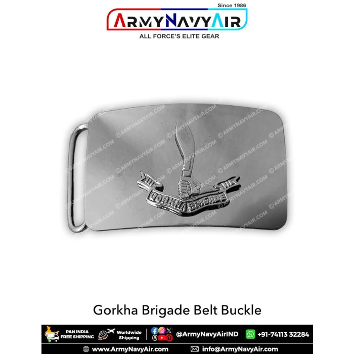 Buy Gorkha Brigade Belt Buckle : ArmyNavyAir.com Online at ArmyNavyAir ...