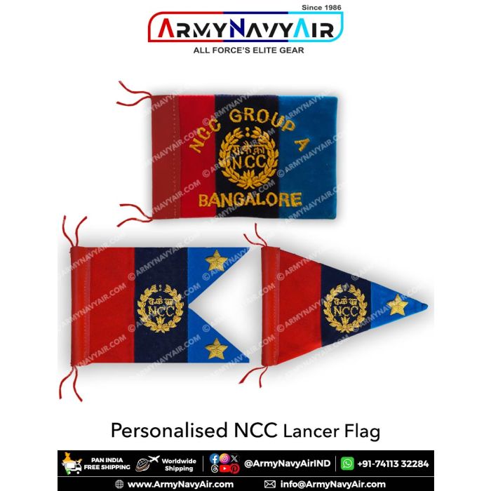 Buy NCC Lancer Flag : ArmyNavyAir.com Online at ArmyNavyAir – Trusted ...