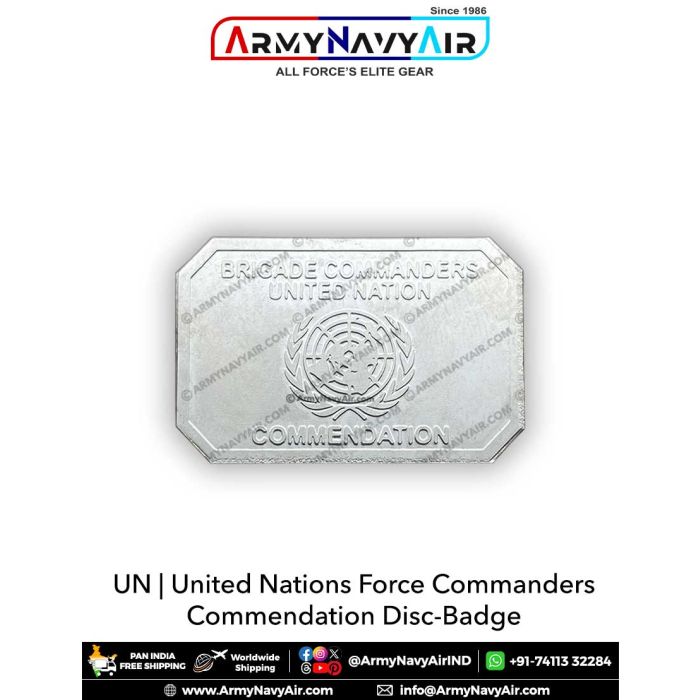 Buy UN|United Nations Force Commanders Commendation Disc-Badge ...
