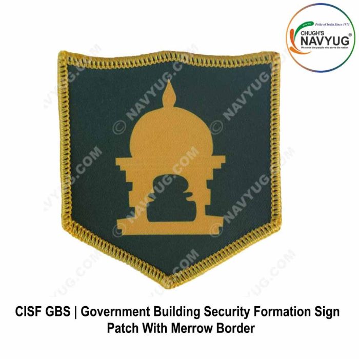 Buy CISF GBS SECTOR Formation Div Sign : ArmyNavyAir.com Online at ...