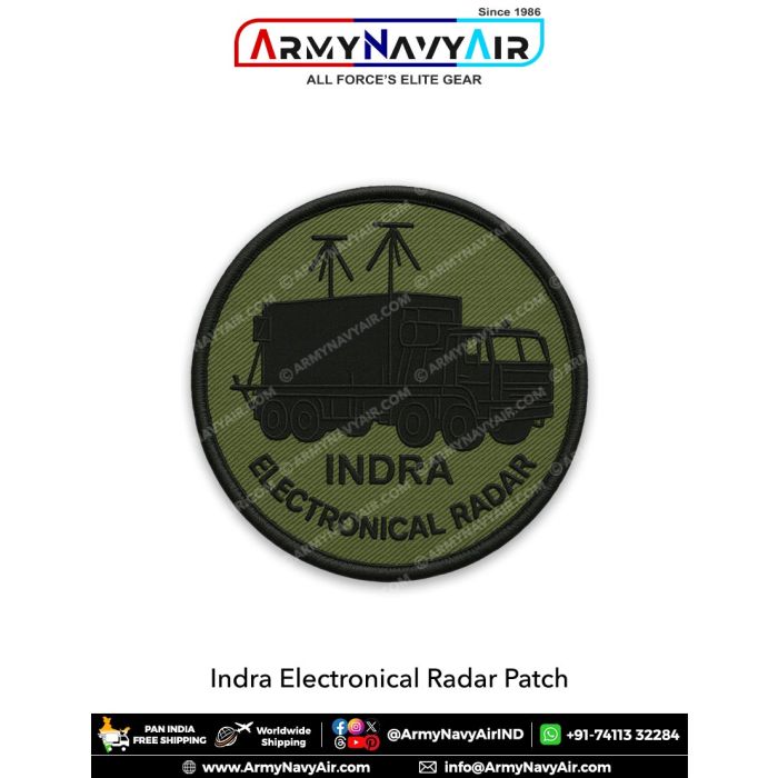 Indra Electronical Radar Patch – Mobile Surveillance Radar Patch by ...