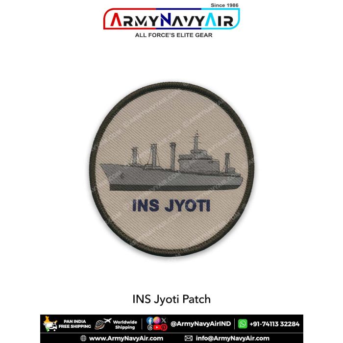 INS Jyoti Patch Indian Navy Fleet Tanker Patch