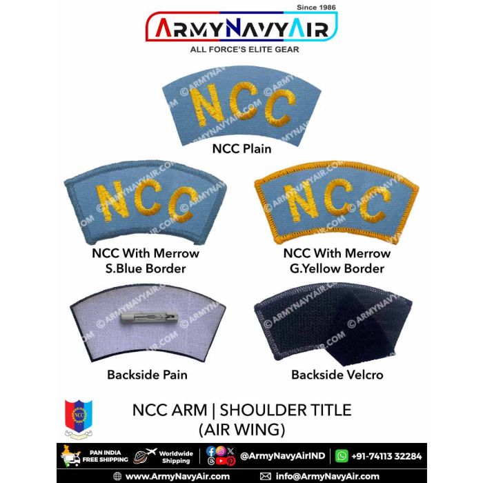 Buy NCC Arm Title Air : ArmyNavyAir.com Online at ArmyNavyAir – Trusted ...